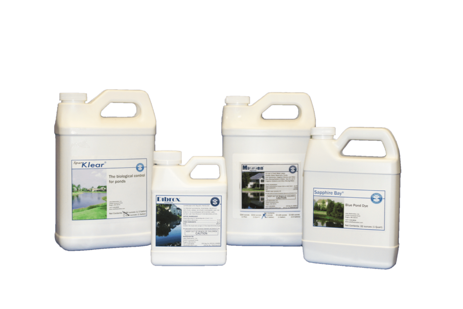 Pond Treatment Products - Weeds & Algae Control - Lake Restoration